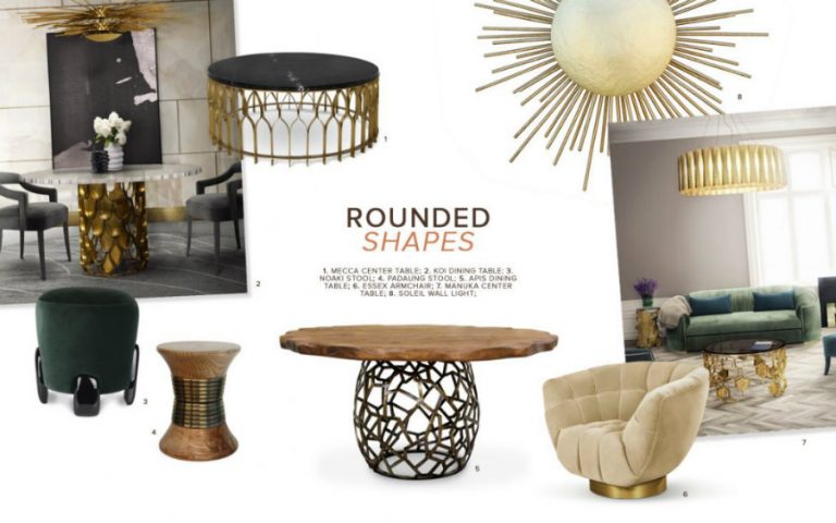 How To Apply Rounded Shapes To A Luxury Decor | Interior Decoration