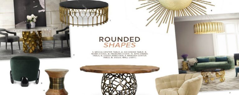 How To Apply Rounded Shapes To A Luxury Decor | Interior Decoration